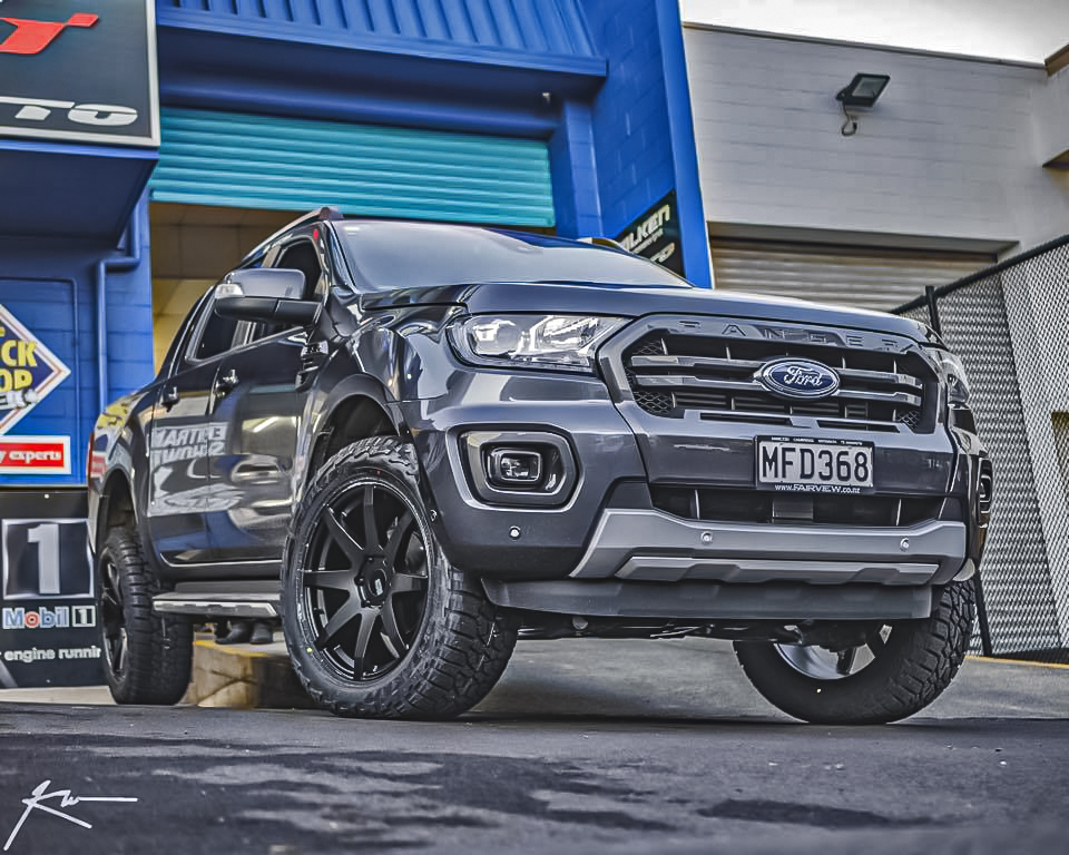 Ford Ranger Tampa matt black 1 - 360 Link - Automotive Styling Specialists