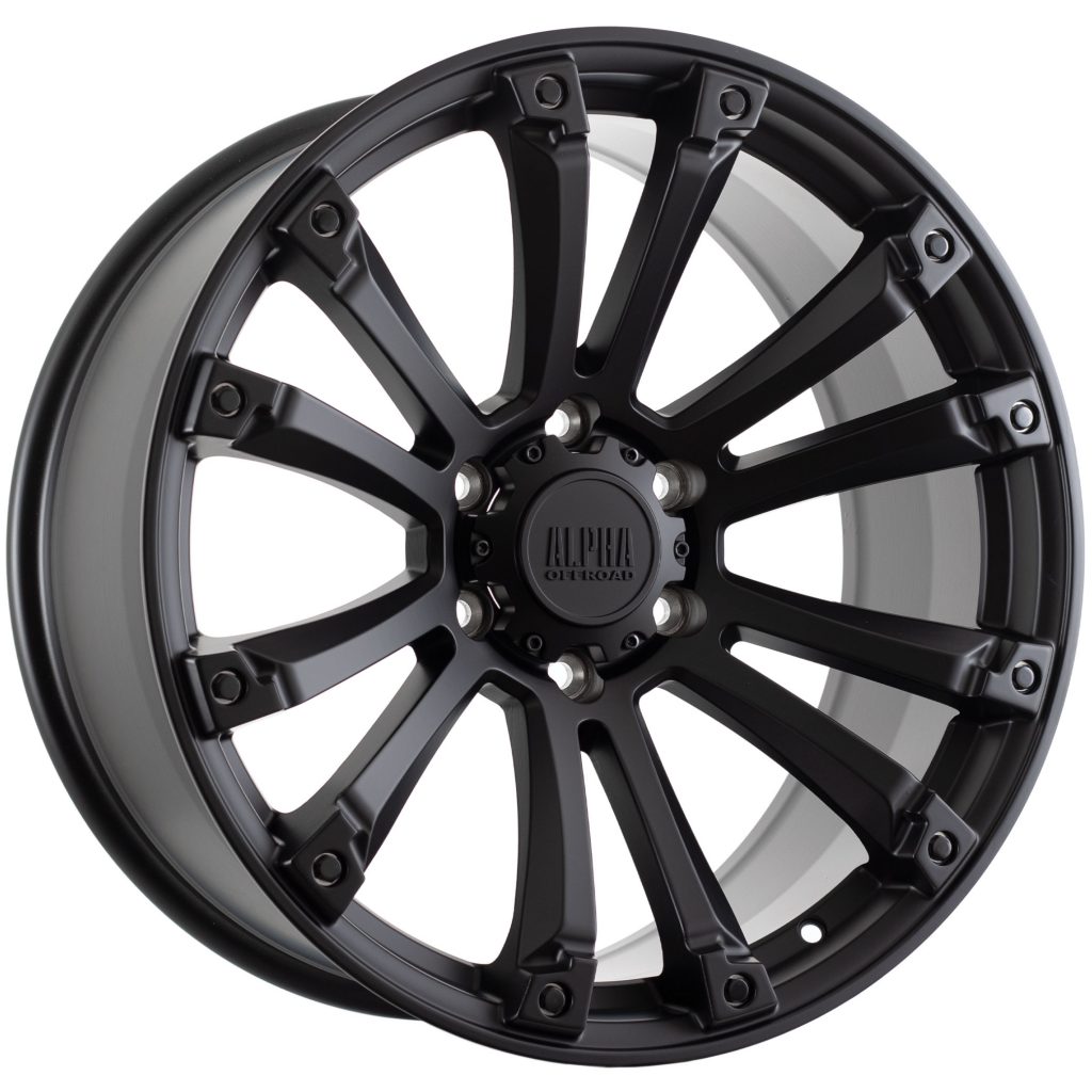 Buy Maverick Matt Black Wheels Online | 360Link