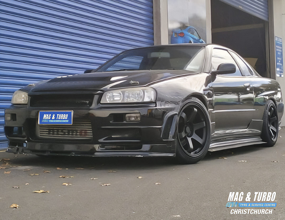 Nissan Skyline R34 - Rota Grid - 360 Link - Automotive Styling Specialists